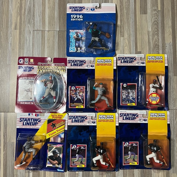 Starting Lineup | Toys | Vintage 9s Starting Lineup Lot Of 7 Mlb ...